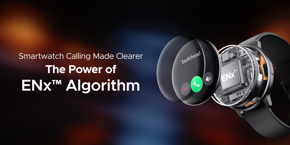 What is ENx™ Algorithm Technology in boAt Smartwatch?