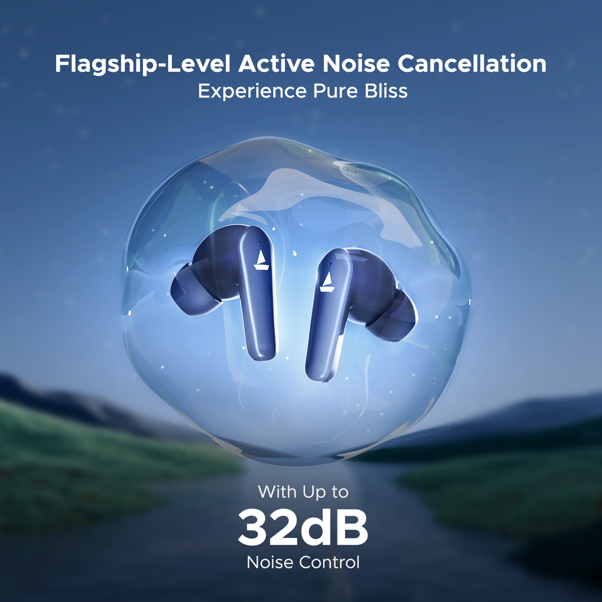 boAt Airdopes 131 Elite ANC - Premium Wireless Earbuds with Active ...