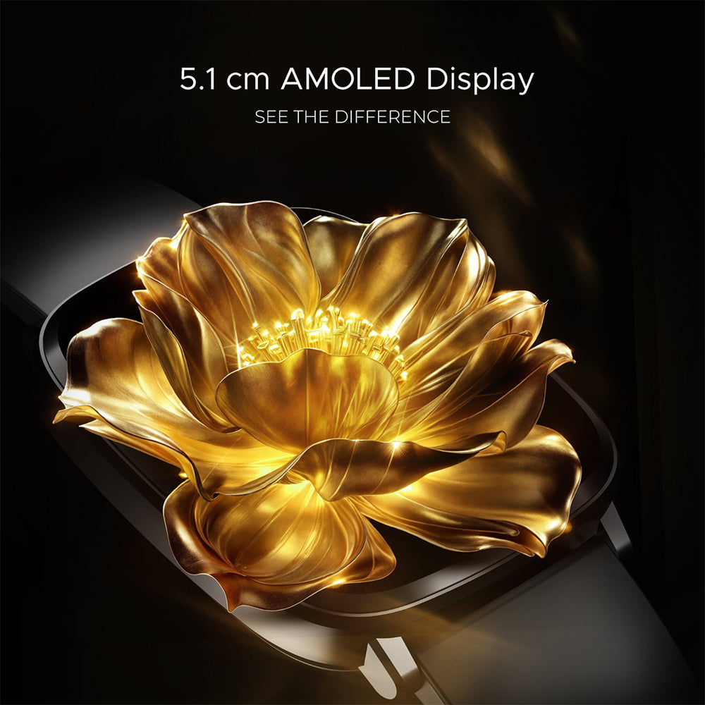 boAt Ultima Regal - Premium 2.01" (5.10 cms) AMOLED Display Smartwatch ...