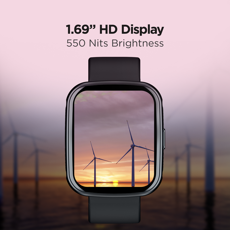 Buy boAt Wave Play - Vivid 1.69" (4.29cm) HD Display Smartwatch with ...