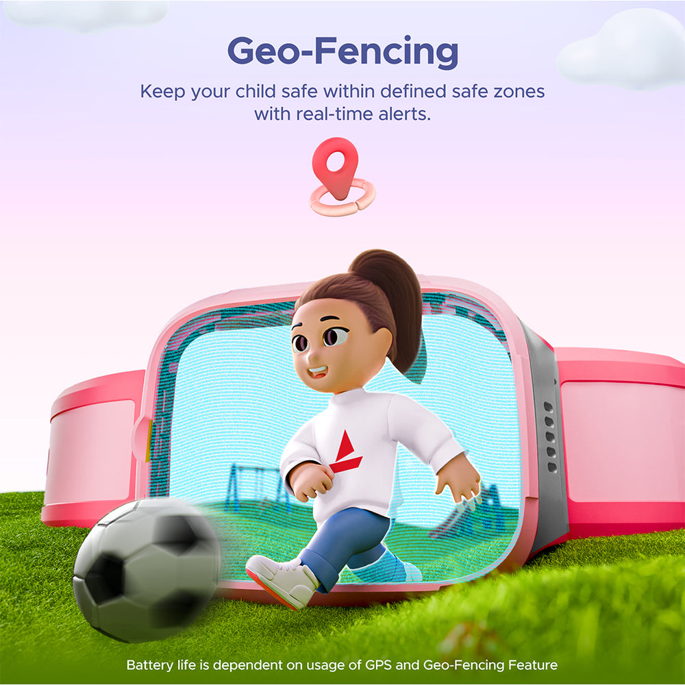 boAt Wanderer Smart Watch for Kids - Best 4G SIM and Wi-Fi Enabled ...