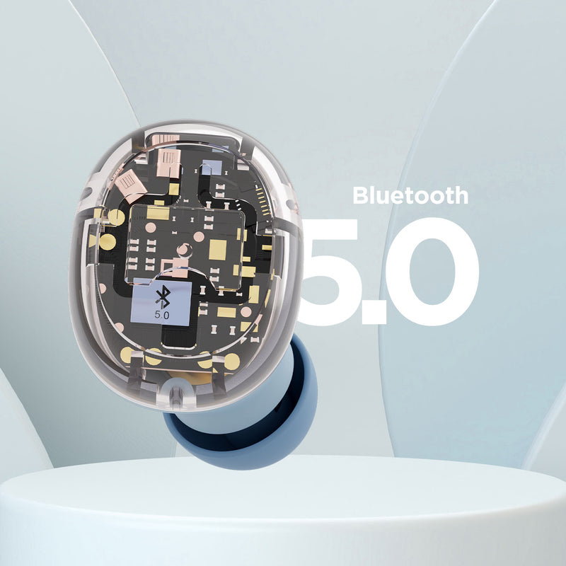 boAt Airdopes 121 v2 | In-Ear Earbuds v2 with 8mm driver, LED Case Bat