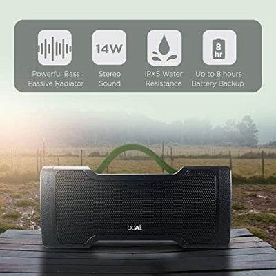 Stone 1000 | Bluetooth Speaker with 14W speaker Output, Up to 10 Hours