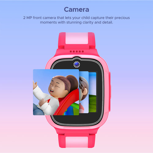 boAt Wanderer Smart Watch for Kids - Best 4G SIM and Wi-Fi Enabled ...