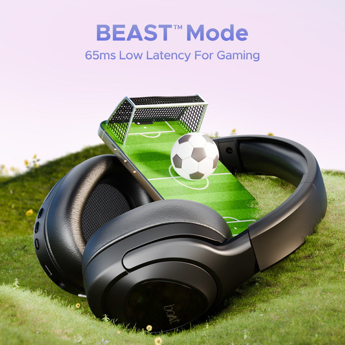 boAt Nirvana Eutopia | Wireless Headphone with 20H Playback, Dual Mics