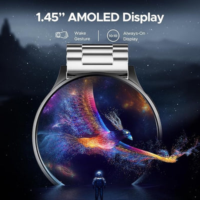 boAt Lunar Prime - Premium 1.45" (3.68 cm) Round AMOLED Display ...