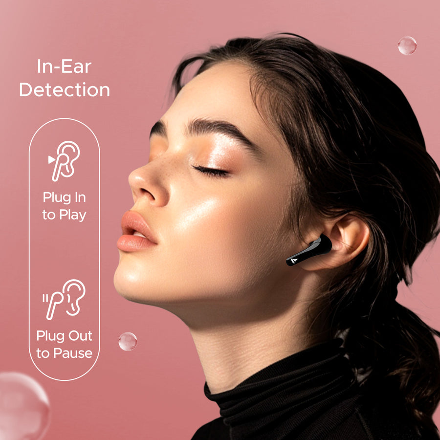 boAt Airdopes 155 - Bluetooth Wireless Earbuds with 40 Hours Playback