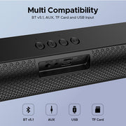 boAt Aavante Bar 490 - 10W RMS Bluetooth Soundbar with 2.0 Channel ...