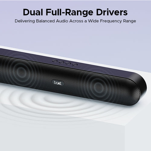 boAt Aavante Bar 490 - 10W RMS Bluetooth Soundbar with 2.0 Channel ...