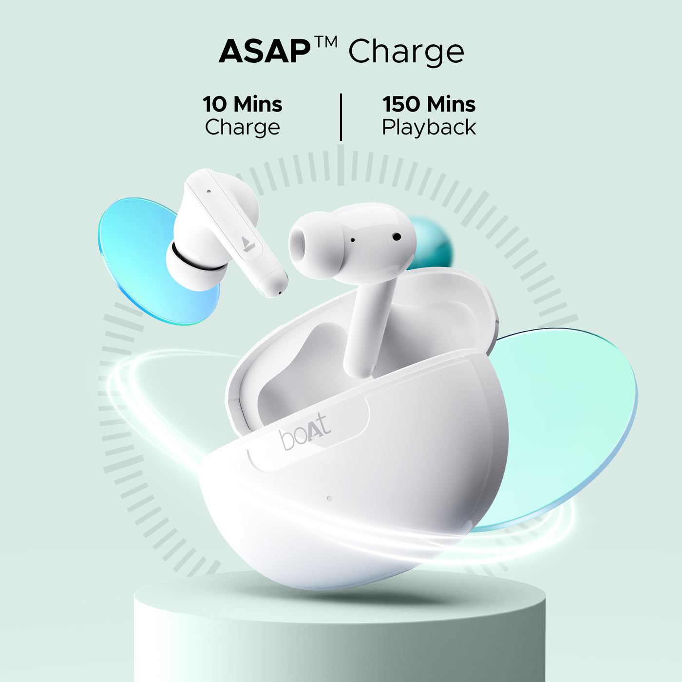 boAt Airdopes 161 ANC - Premium Wireless Earbuds with Active Noise ...