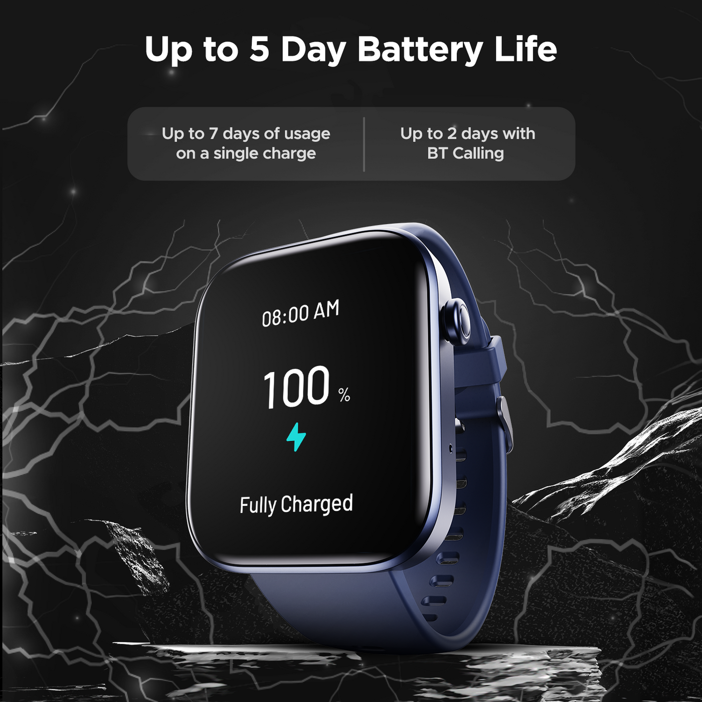 boAt Storm Call 2 - Bluetooth Calling Smartwatch with 1.83" (4.64 cms ...