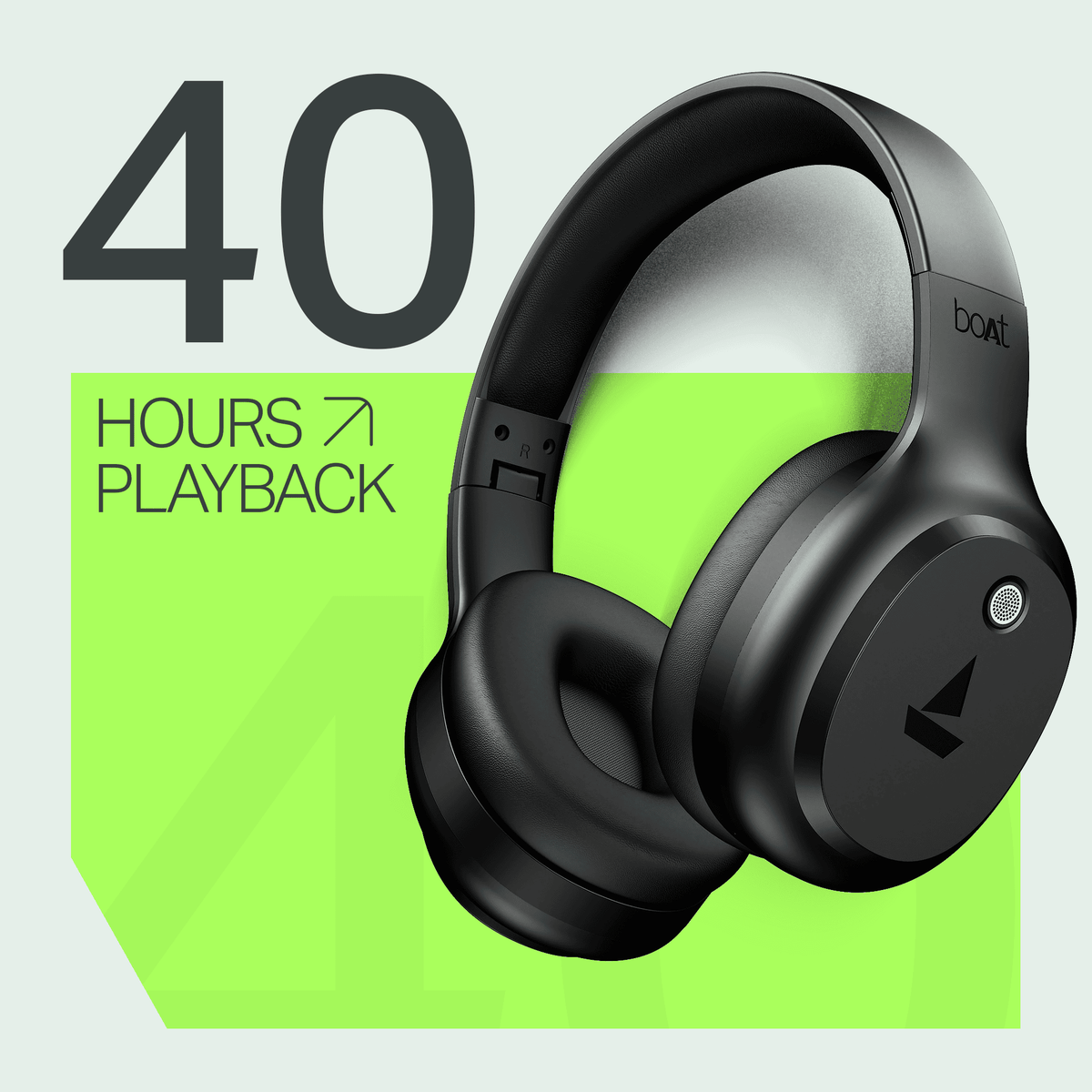 boAt Rockerz 421 – Wireless Headphones with 40mm Drivers, BEAST™ Mode ...