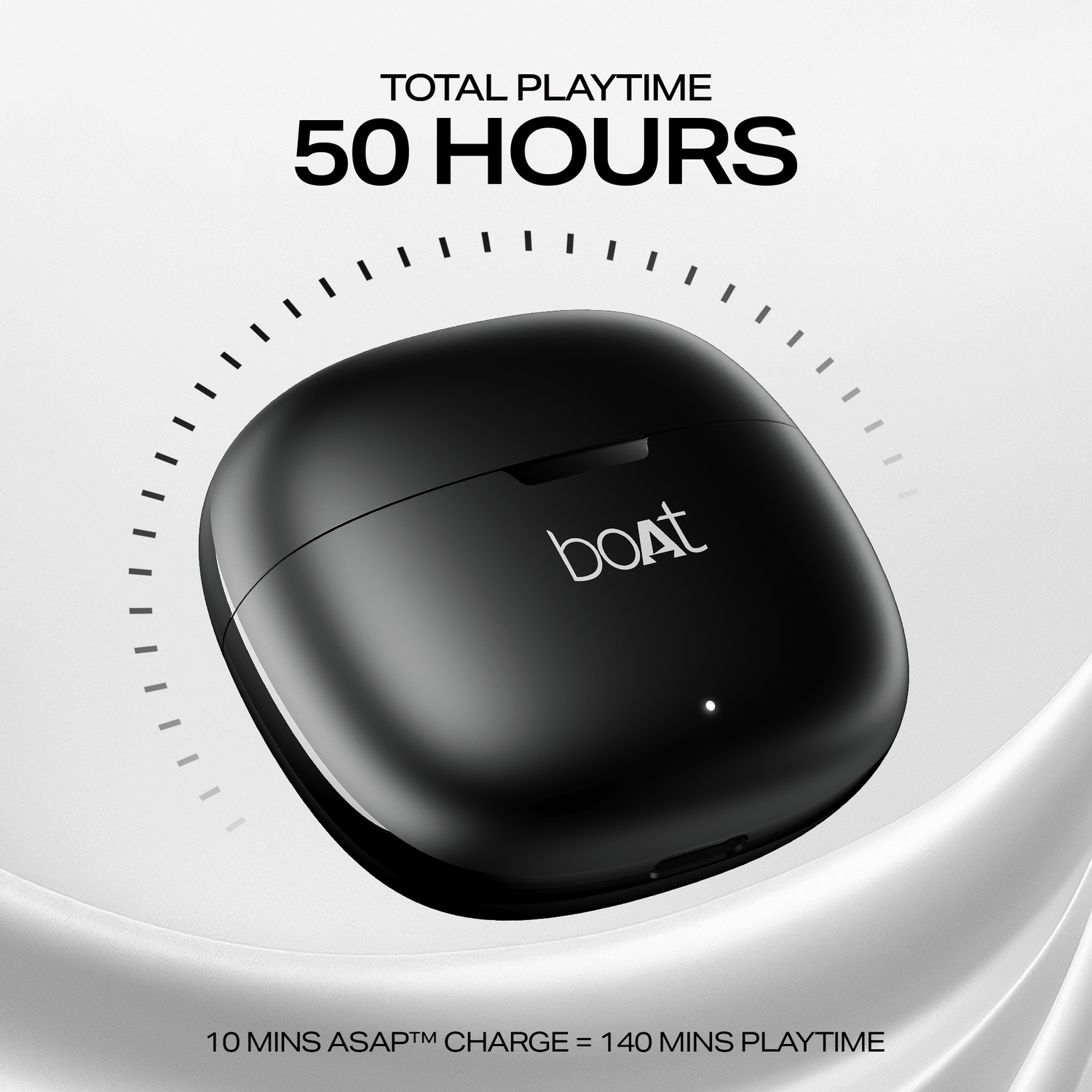 boAt Airdopes Pulse – Wireless Earbuds with 50H Playback, BEAST™ Mode ...
