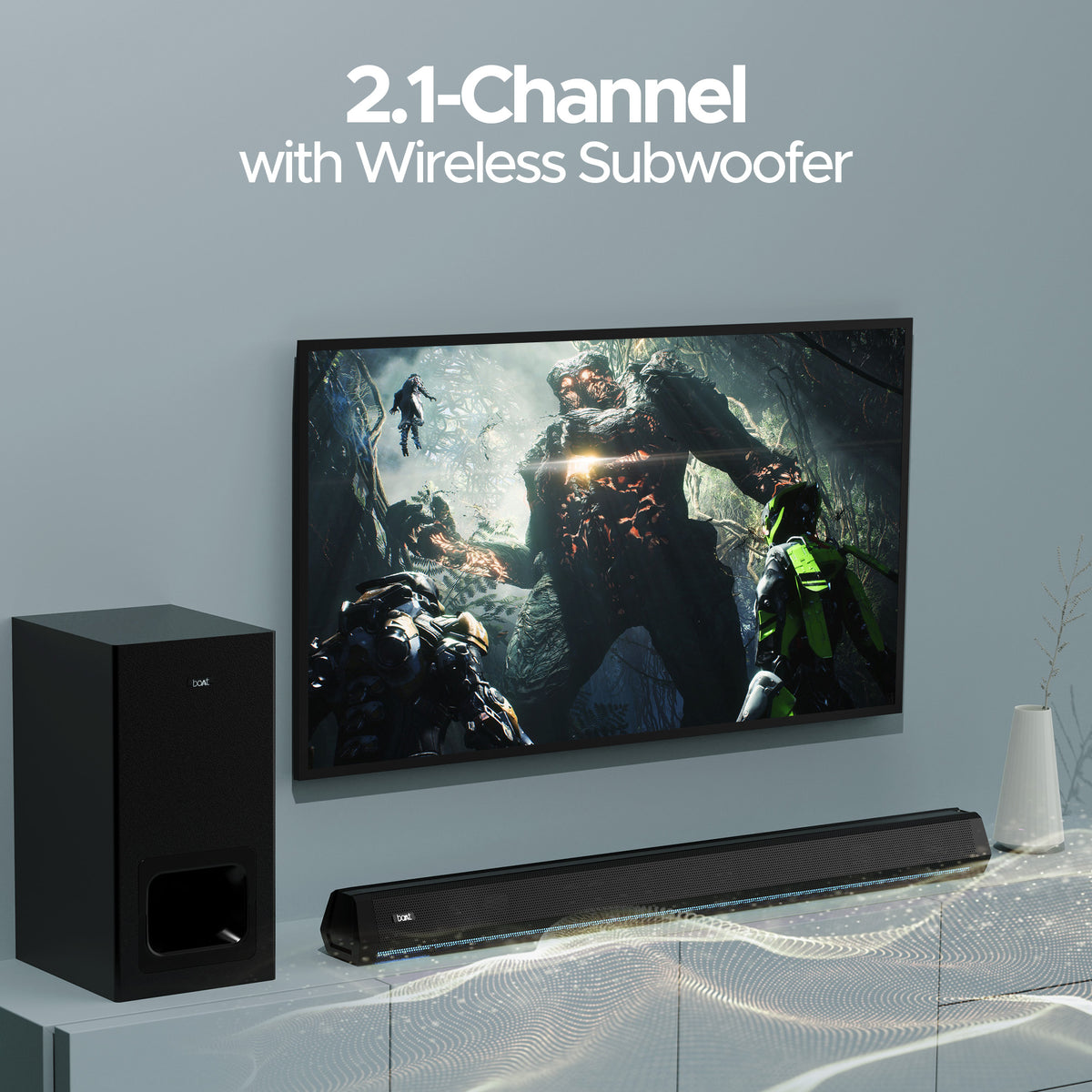 boAt Aavante Bar Maven Pro - 320W RMS Bluetooth SoundBar with 2.1 ...