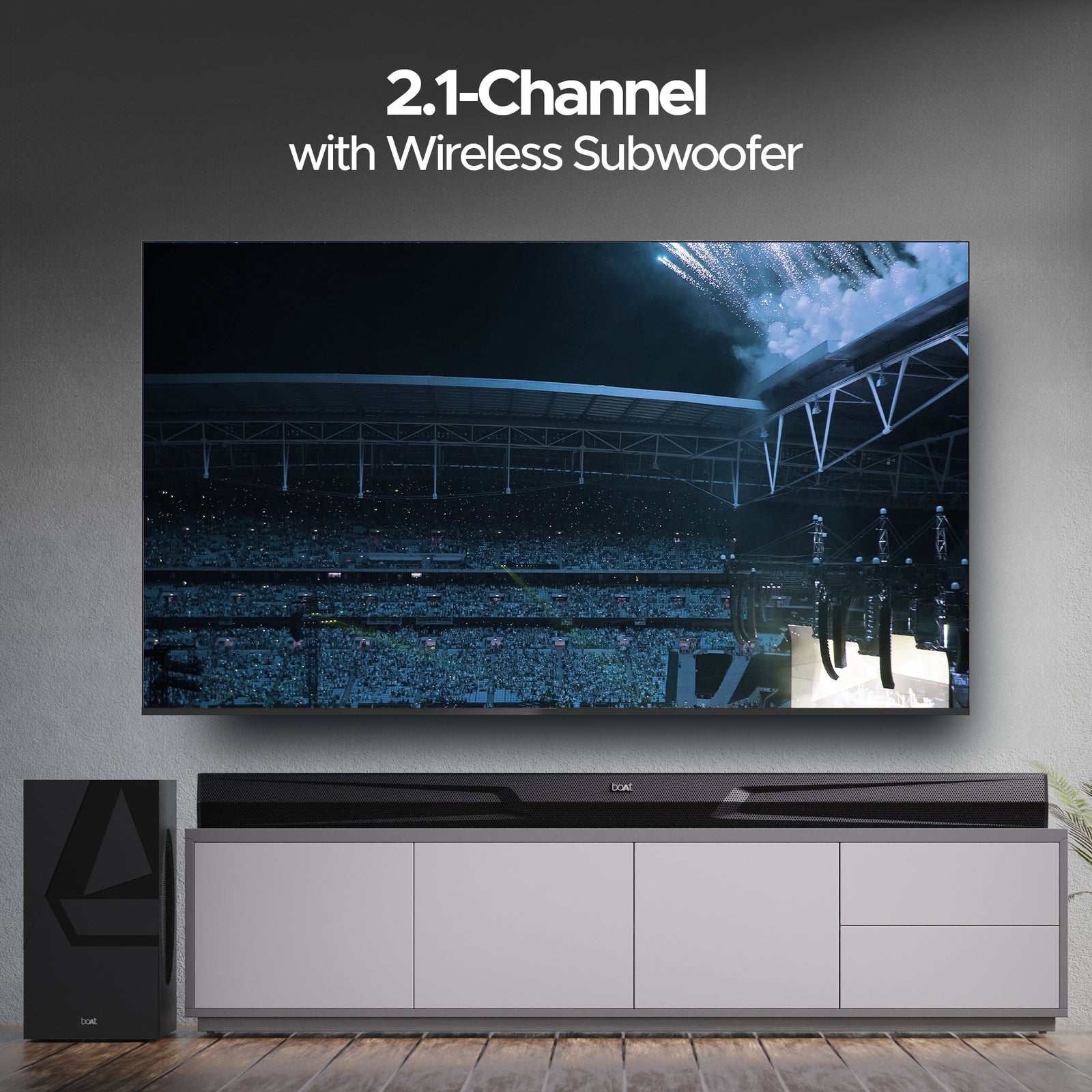 boAt Aavante Bar Quake Pro - 240W RMS Bluetooth SoundBar with 2.1 ...