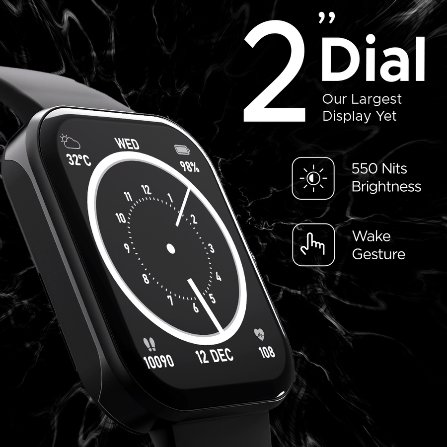 boAt Wave Cosmos Max - Big 2" (5.08 cm) HD Display Smart Watch with ...