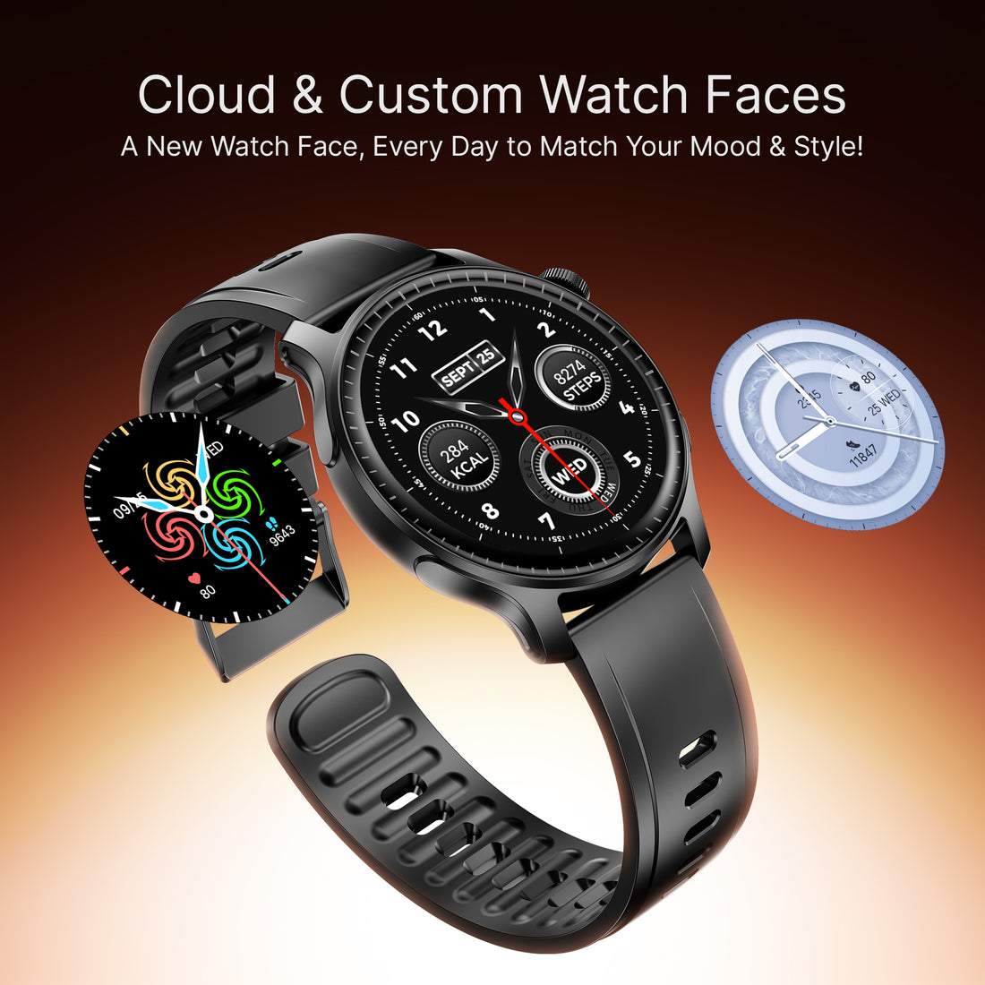 boAt Ultima Prime - Large 1.43" (3.63 cms) AMOLED Display Smartwatch ...