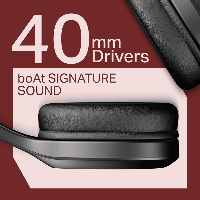 boAt Rockerz 412 – Wireless Headphones with 40mm Drivers, BEAST™ Mode ...