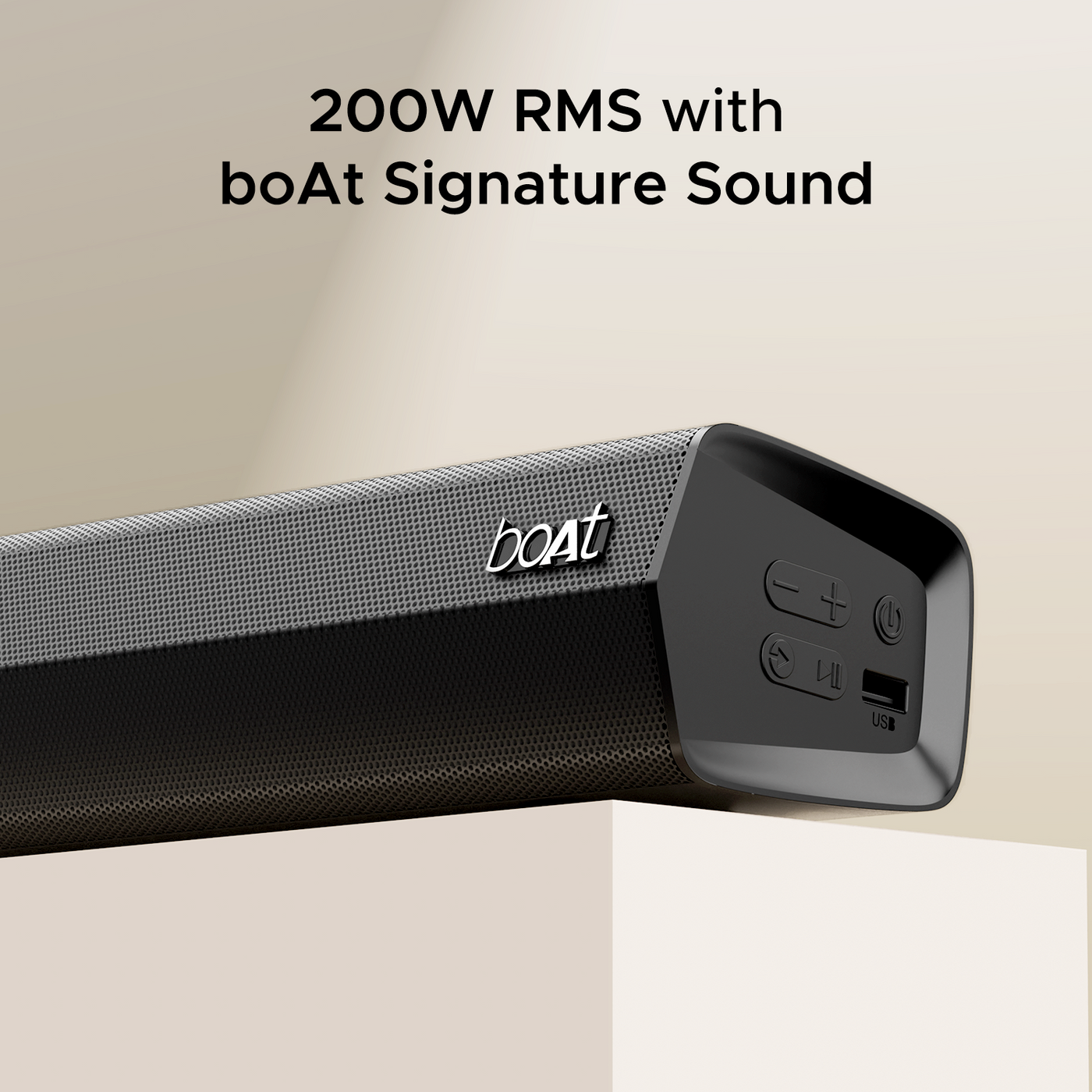 boAt Aavante Bar 2000 Pro - 200W RMS Bluetooth Soundbar with Wireless ...