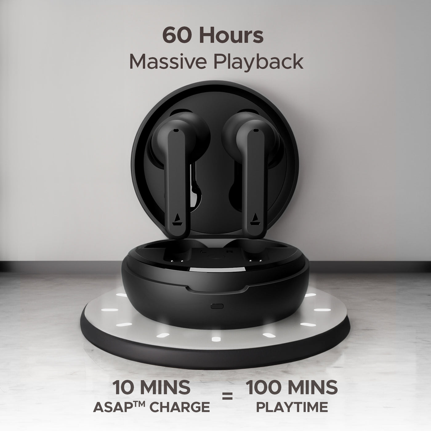 boAt Airdopes Sonik - Premium Wireless Earbuds with Long Playback