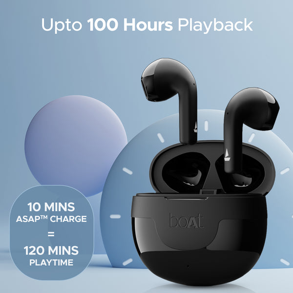 boAt Airdopes Hype - Premium Wireless Earbuds with Long Playback