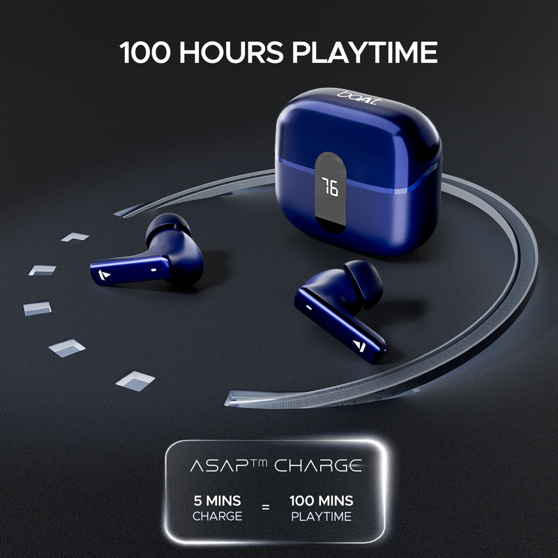 boAt Airdopes 121 Pro Plus - Bluetooth Wireless Earbuds with 100 Hours ...
