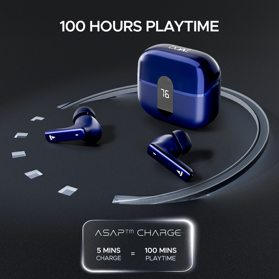 boAt Airdopes 121 Pro Plus - Bluetooth Wireless Earbuds with 100 Hours ...