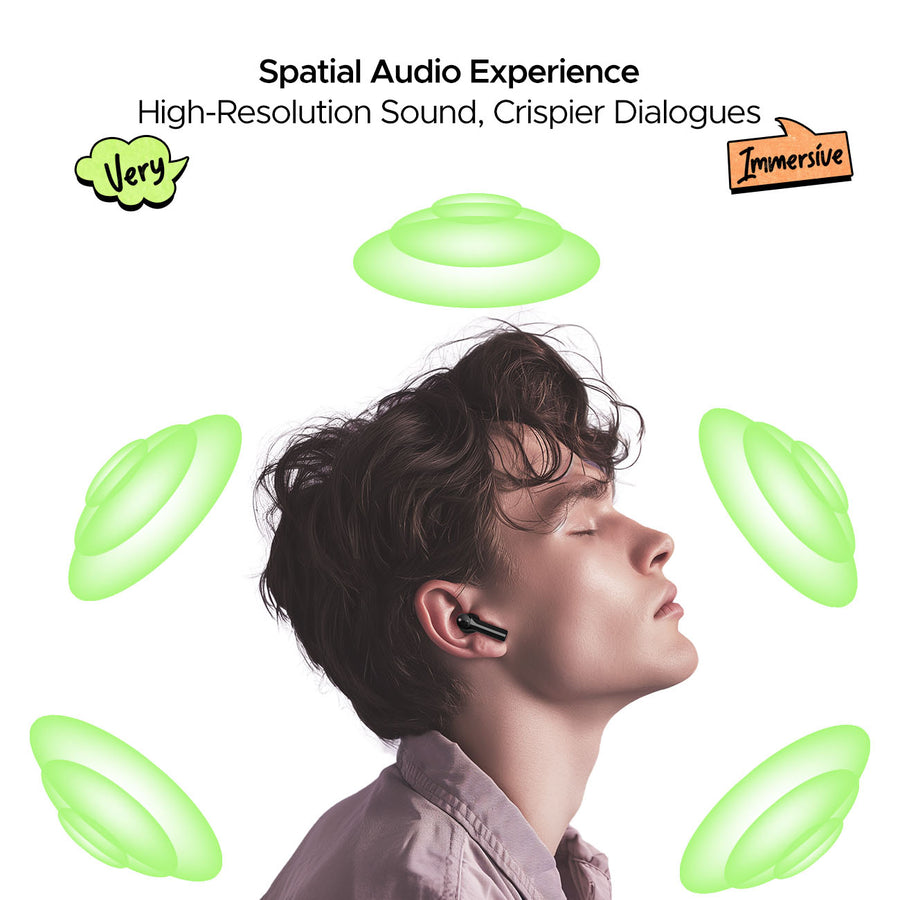 boAt Airdopes 300 - Premium Wireless Earbuds with 50 Hours Large Playback