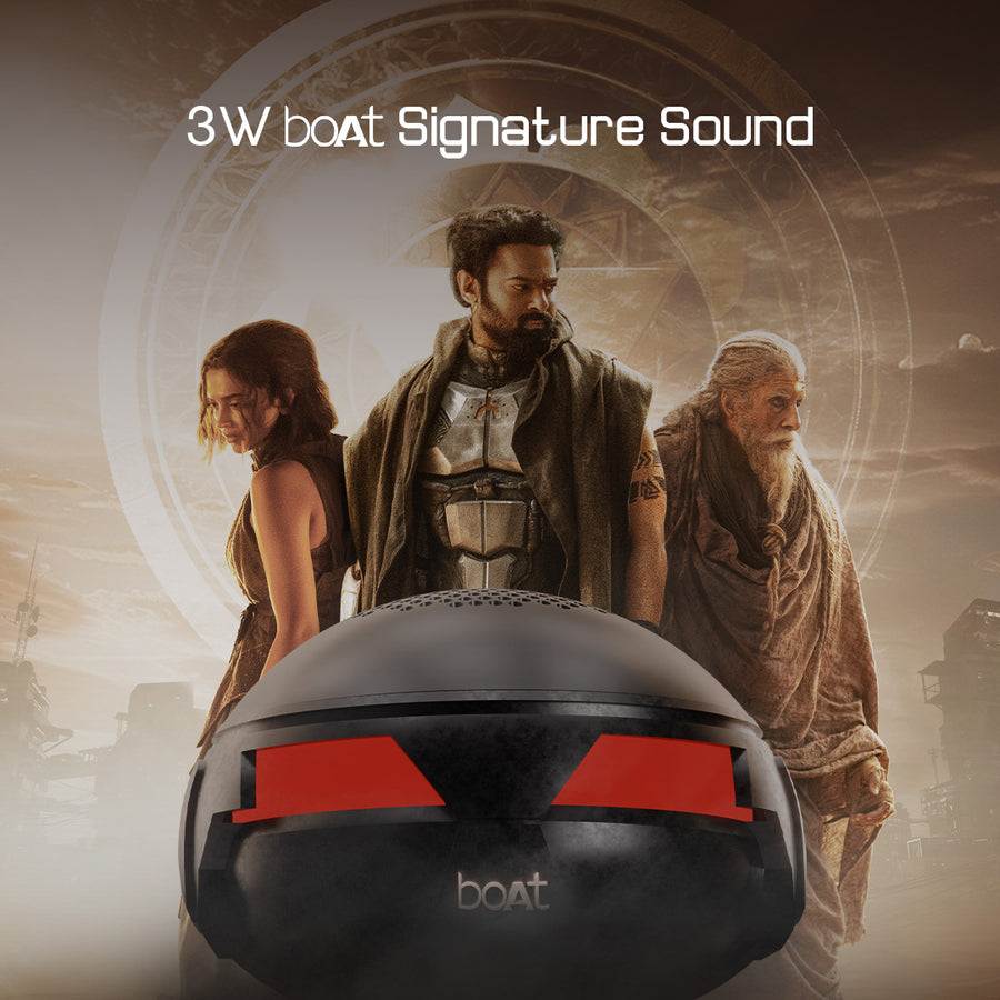 boAt Stone Bujji - Portable Bluetooth Speaker with 10 Hours Long Playback