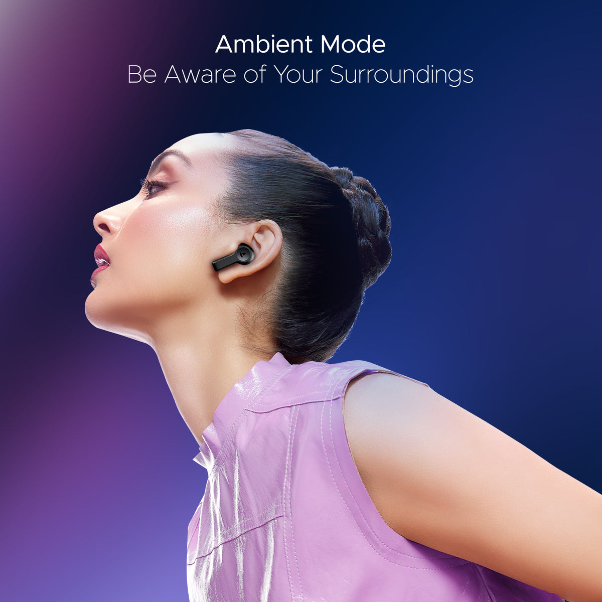 boAt Nirvana Lucid - Noise Cancelling Earbuds with 45 Hours ANC Playtime