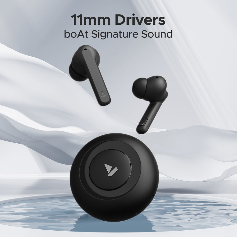 boAt Airdopes Sonik - Premium Wireless Earbuds with Long Playback
