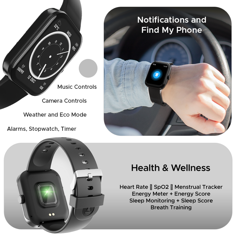 boAt Wave Cosmos Max - Big 2" (5.08 cm) HD Display Smart Watch with ...