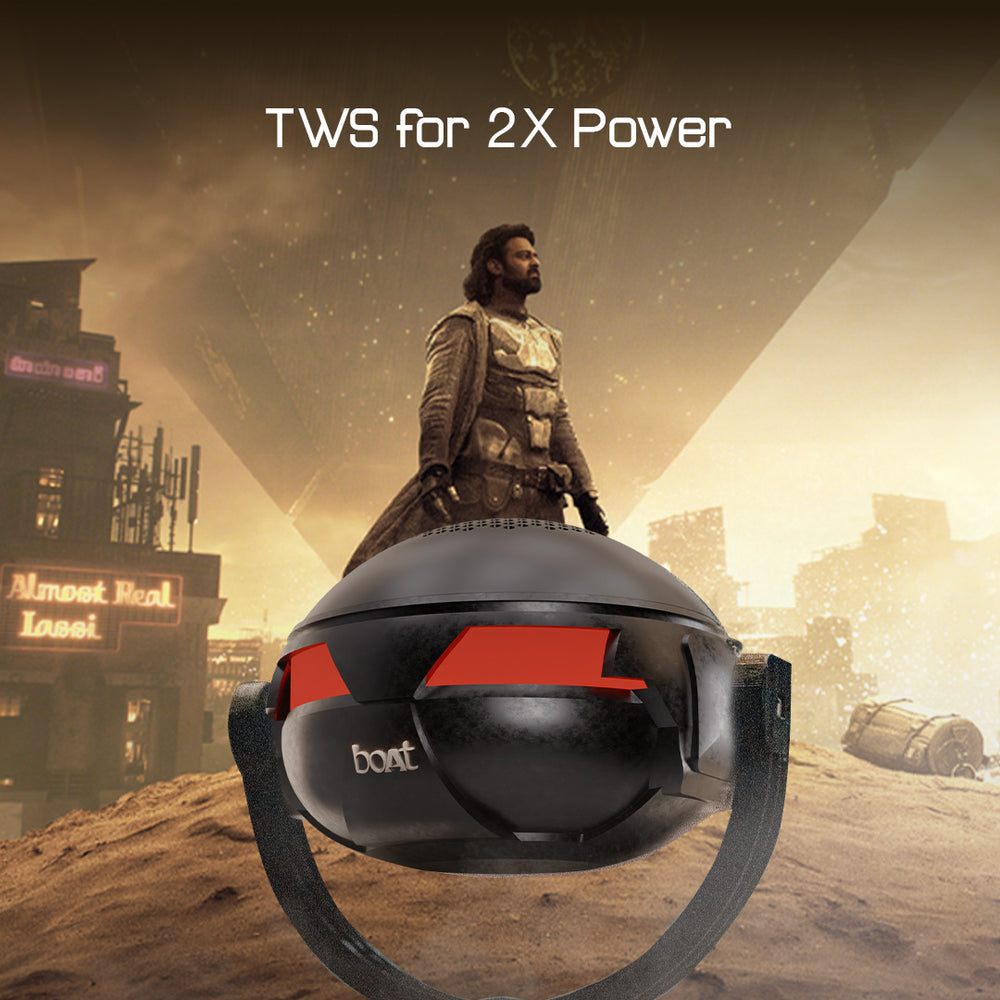 boAt Stone Bujji - Portable Bluetooth Speaker with 10 Hours Long Playback