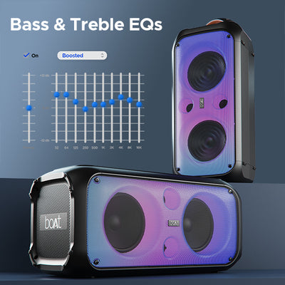 boAt Party Pal 300 - 120W RMS Sound Bluetooth Party Speaker with Mic