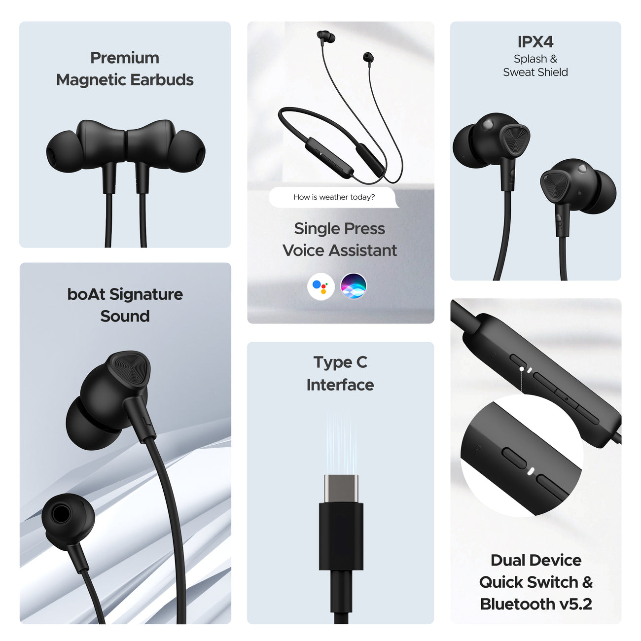 boAt Rockerz Enticer - Premium Wireless Earphone with Large Playback