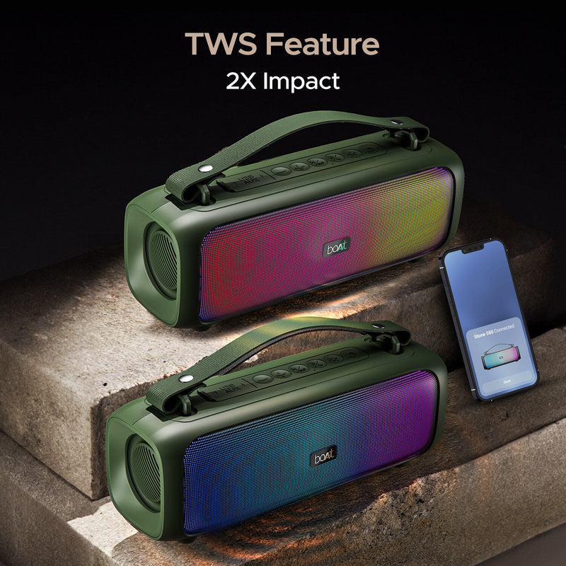 boAt Stone 580 - Premium Portable Bluetooth Speaker Online