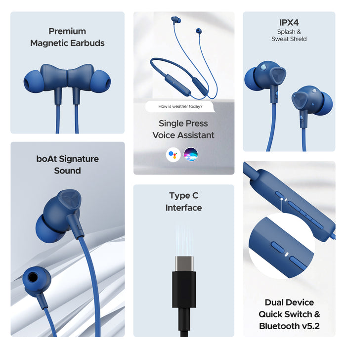 boAt Rockerz Enticer - Premium Wireless Earphone with Large Playback