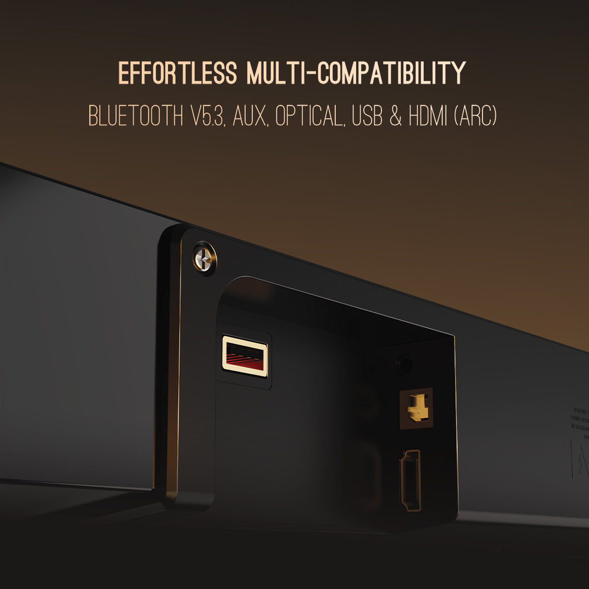 boAt Aavante Bar A2060 Dolby - 160W 2.1 Channel Soundbar with Dolby Audio