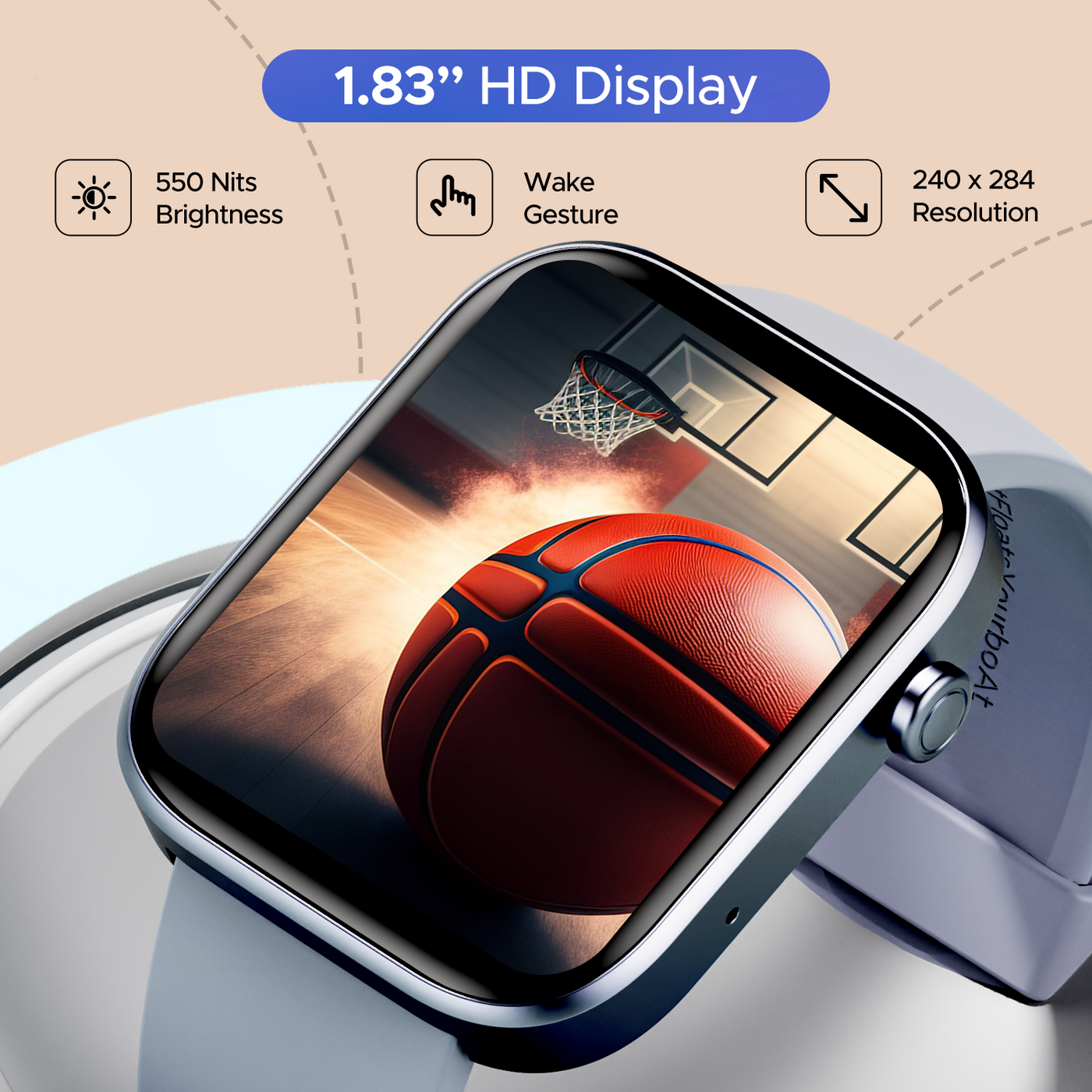boAt Wave Call 2 - Bluetooth Calling Smartwatch with 1.83" (4.64 cms ...