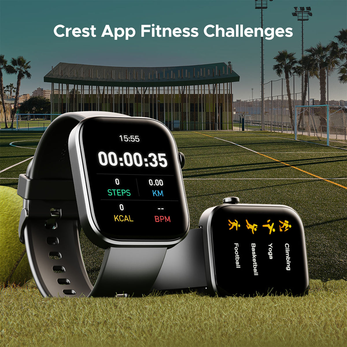 boAt Storm Call 3 - Premium 1.83" (4.64 cms) HD Display Smartwatch with ...