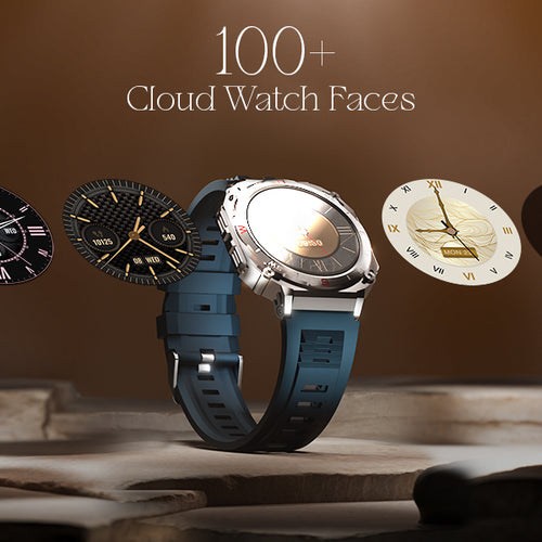 boAt Enigma X500 - Smartwatch with AMOLED 1.43" (3.63 cm) Round Display ...