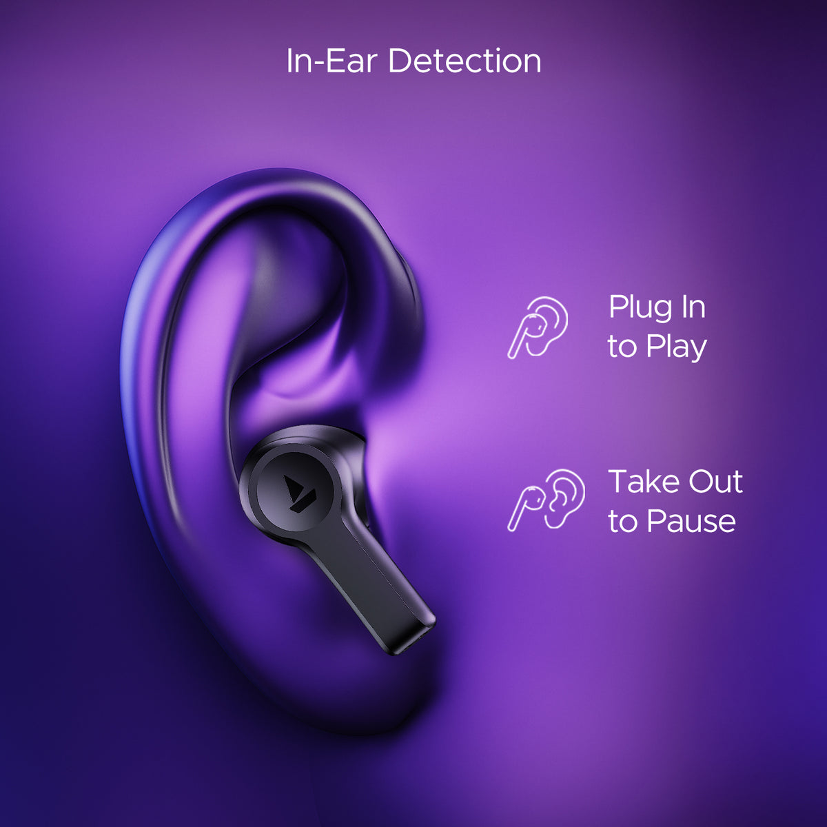 boAt Nirvana Lucid - Noise Cancelling Earbuds with 45 Hours ANC Playtime