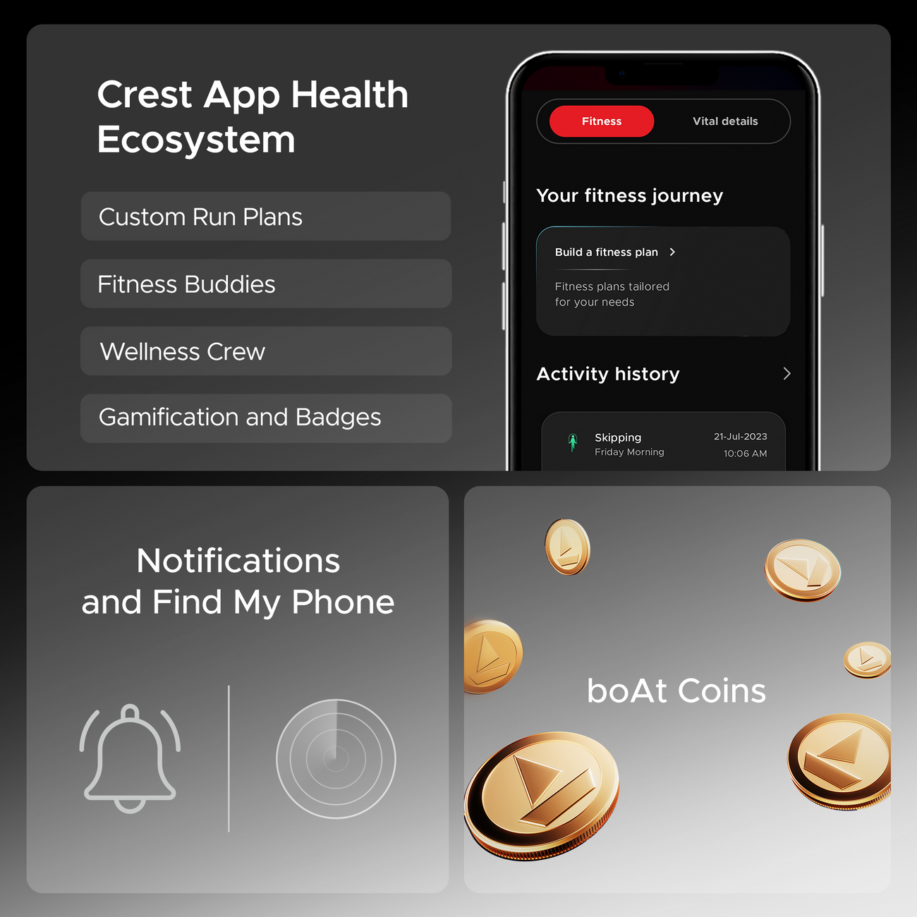 boAt Wave Call 2 Plus - Bluetooth Calling Smartwatch with 1.96" (4.97 ...