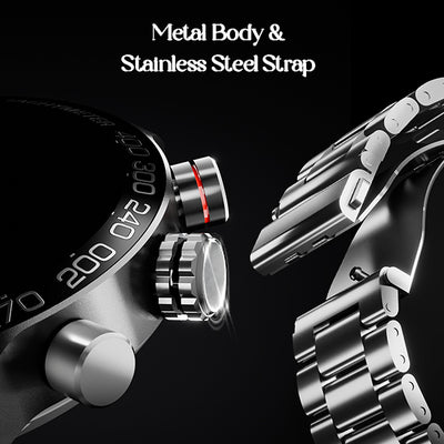 boAt Enigma Z40 - Luxury Smartwatch with 1.32" (3.35 cms) Round TFT ...