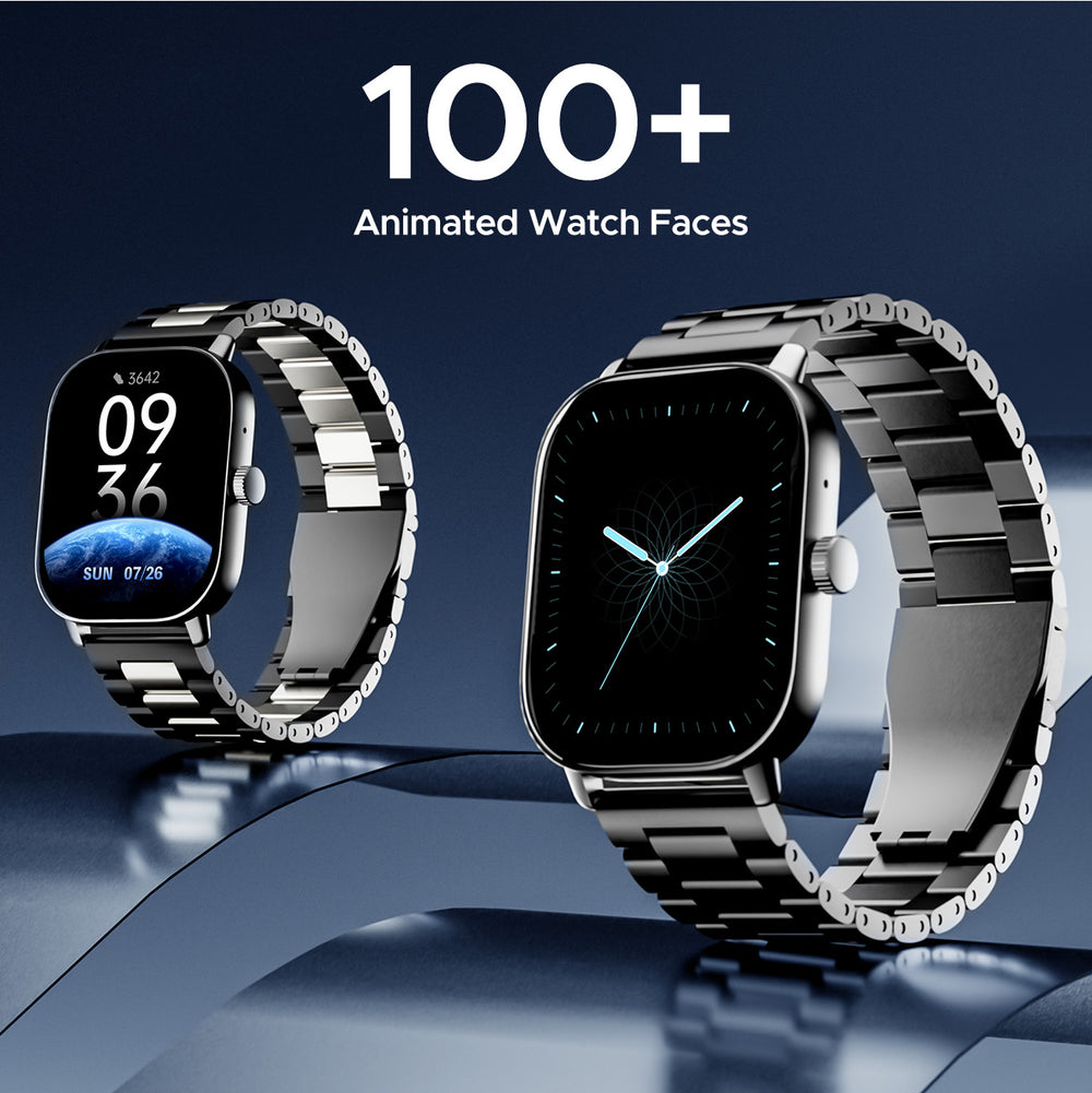 boAt Wave Spectra - Large 2.04" (5.18 cms) AMOLED Display Smartwatch ...