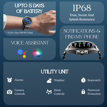 Enigma Switch 1.39" Premium Luxury Smartwatch with Over 100+ Sports ...