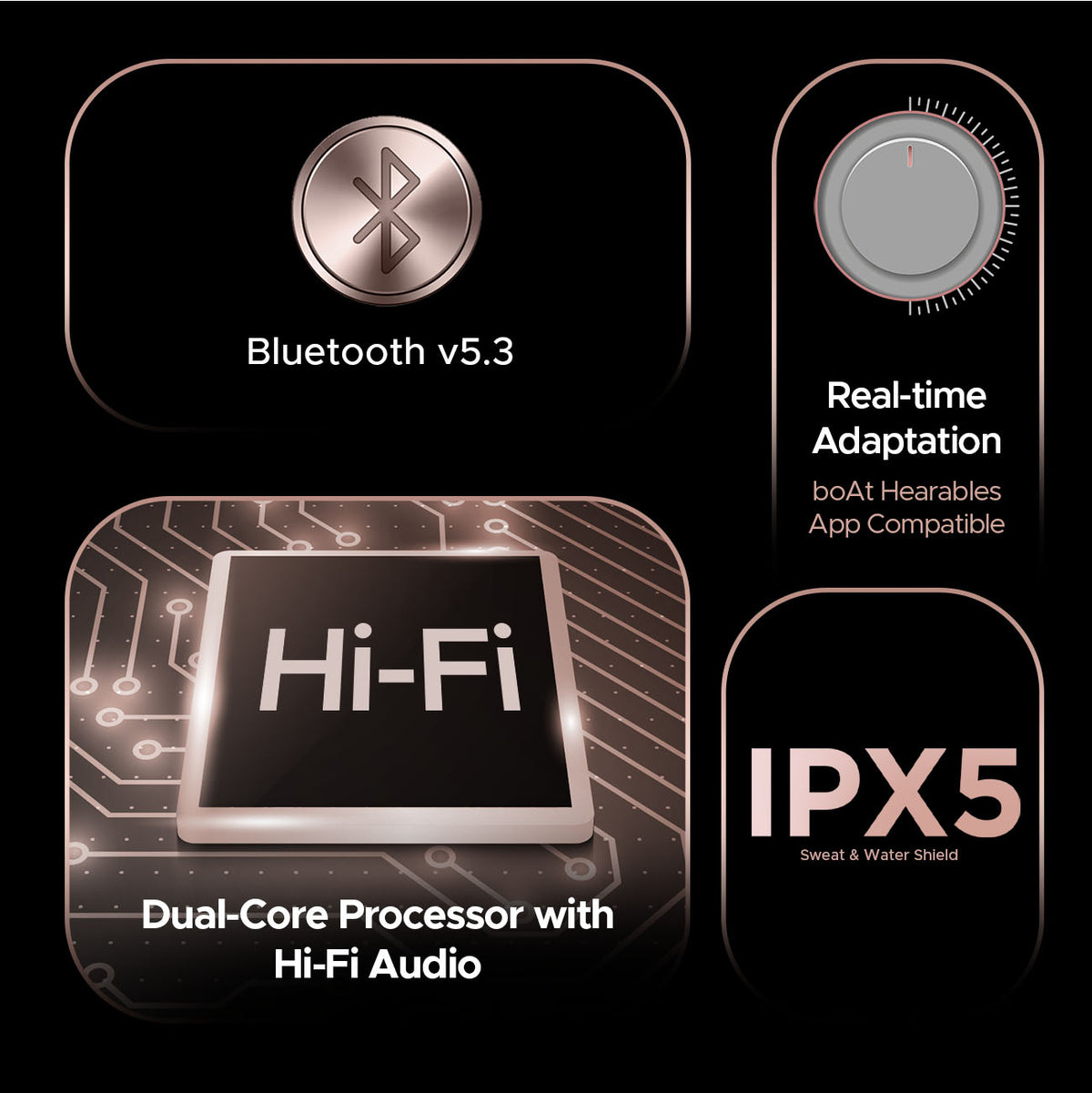 boAt Nirvana Nebula - Premium Wireless Earbuds with Dolby Audio ...