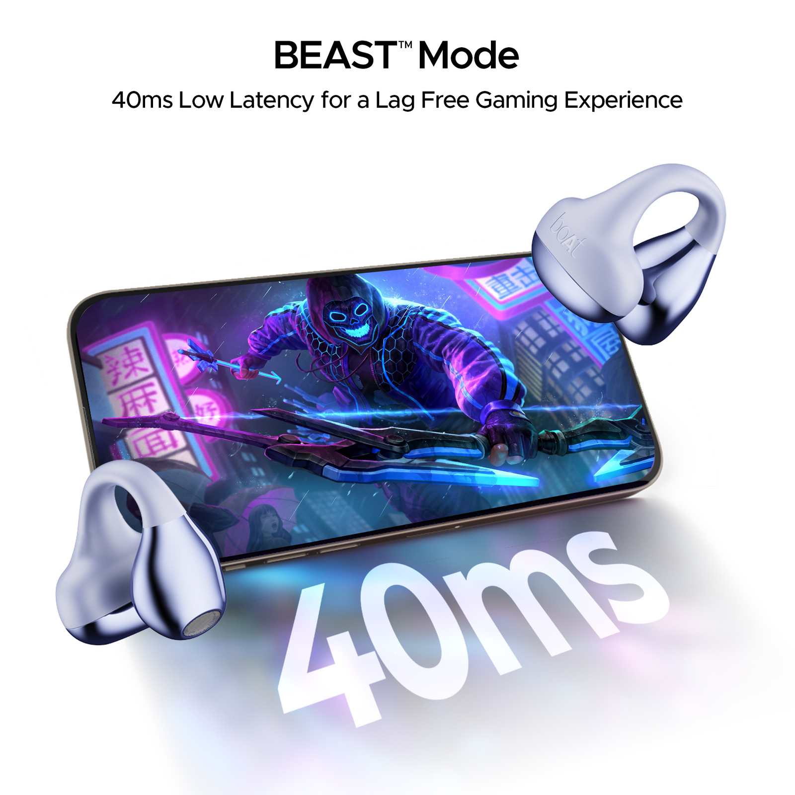 boAt Airdopes Loop - Premium Wireless Earbuds with Large Playback