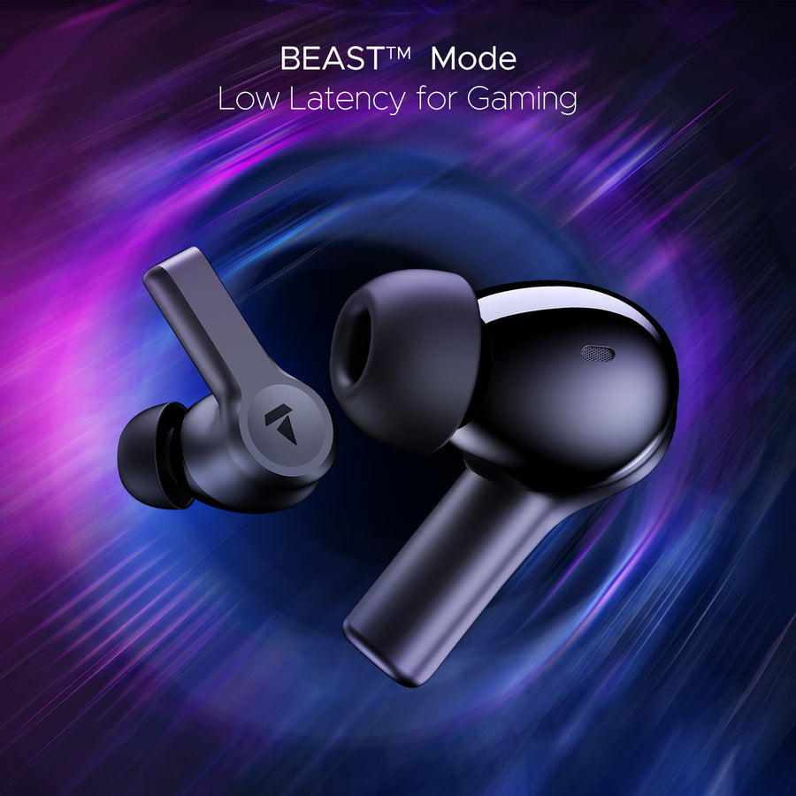 boAt Nirvana Lucid - Noise Cancelling Earbuds with 45 Hours ANC Playtime
