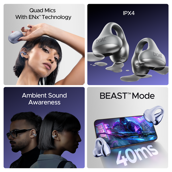 boAt Airdopes Loop - Premium Wireless Earbuds with Large Playback